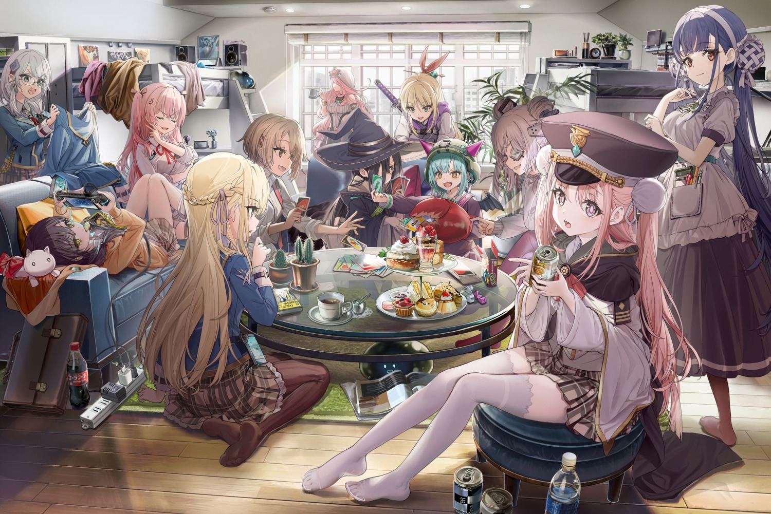 veerinly heaven burns red aikawa megumi asakura karen (heaven burns red) izumi yuki kayamori ...